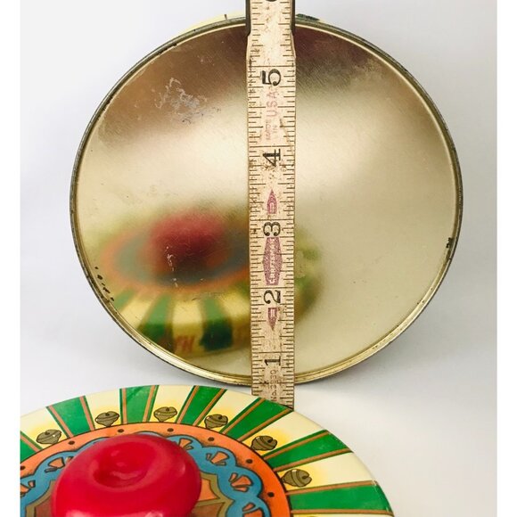 Wolfgang | Kitchen | Wolfgang Candy Carousel Vintage Tin With Lid Red ...